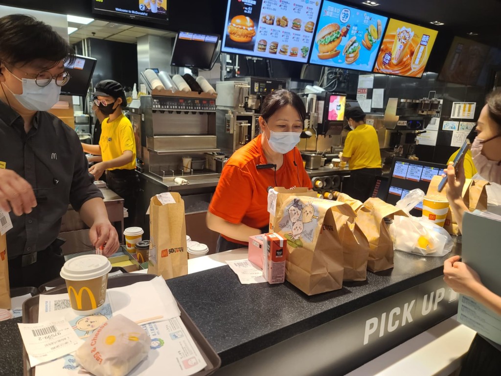 Chiikawa madness grips HK McDonald's
