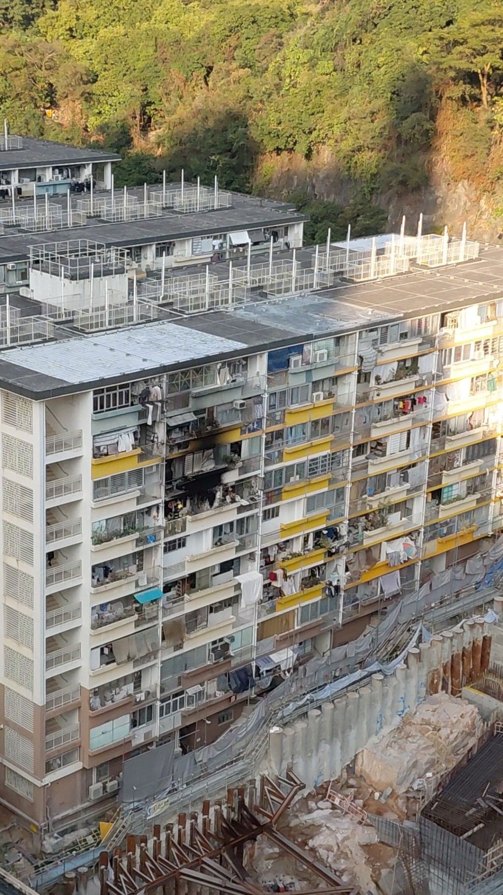 Fire in Shau Kei Wan flat sends up thick black smoke