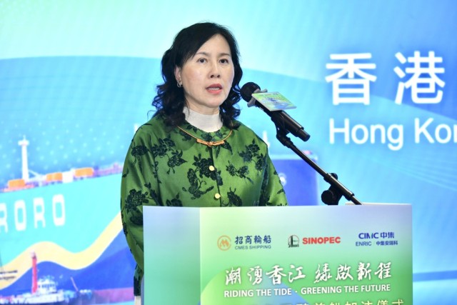 MTR prioritizes nearest buildings on exit signs, says Mable Chan
