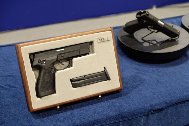 Police to carry new Chinese-made pistols starting July 25 the soonest