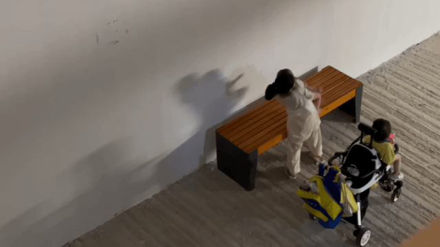 (Video) Baby repeatedly pushed off bench in viral abuse video